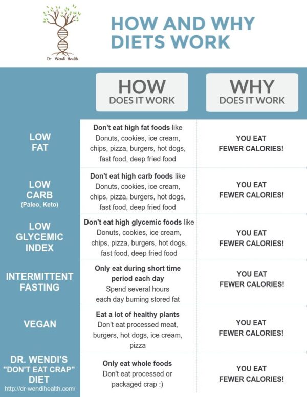 Why Different Diets Work - Dr Wendi Health